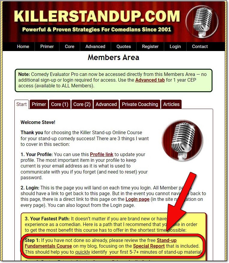 Free Stand-up Course - Top Stand-up Comedy Tips